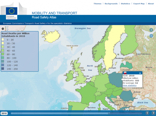 STRASSENVERKEHRSSICHERHEITSATLAS | data.europa.eu